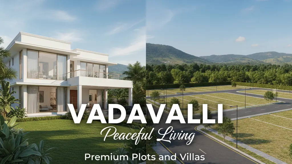Vadavalli Plots & Villas for Sale | DTCP-Approved Homes in Coimbatore